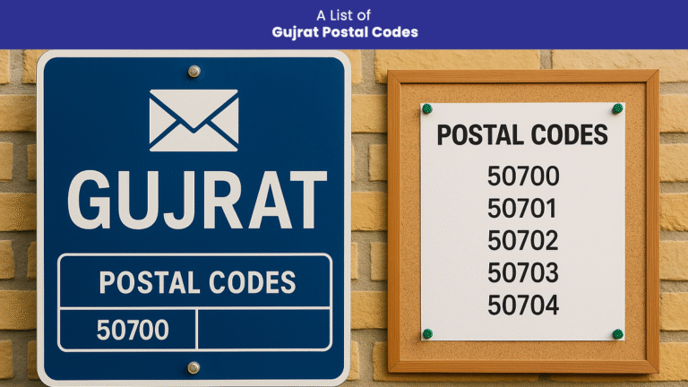 Complete List of Gujrat Postal Codes 2026 | All Areas & Zip Codes