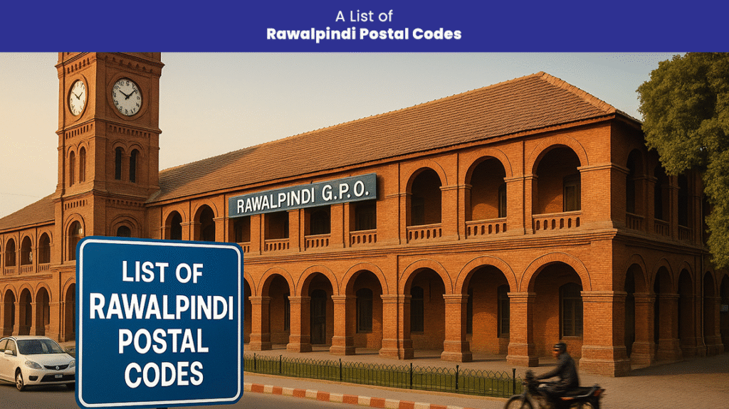 List of Rawalpindi Postal Codes - Silver City