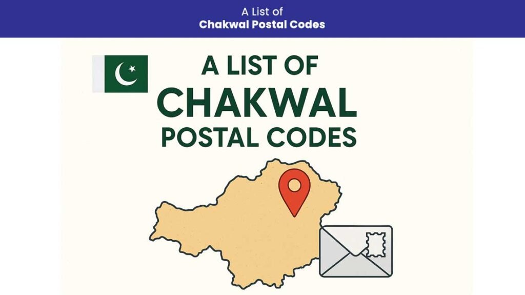 A List Of Chakwal Postal Codes 2025 - Complete Guide | Silver City