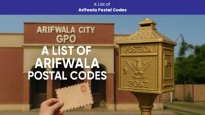 A List of Arifwala Postal Codes - Silver City