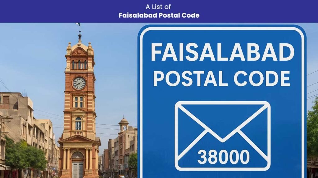 Complete List of Faisalabad Postal Codes 2025 | All Zip Codes & Areas