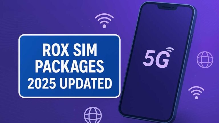 ROX Sim Packages 2025 Updated | Complete Guide to Jazz ROX Plans & Offers