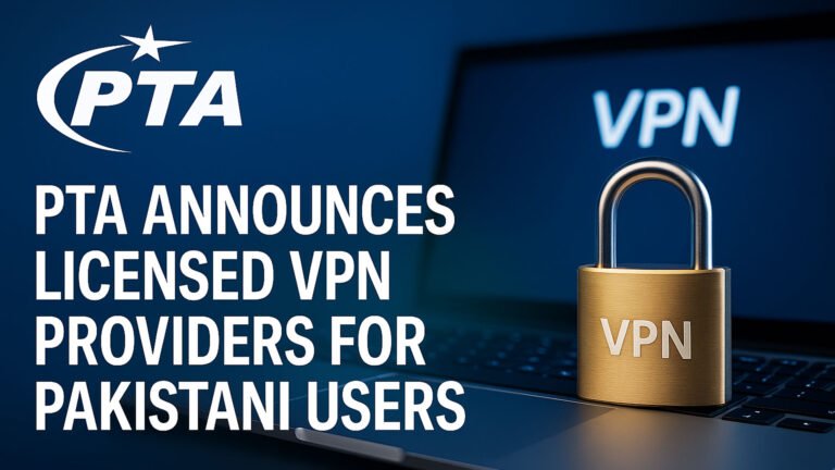 PTA Announces Licensed VPN Providers for Pakistani Users - Silver City